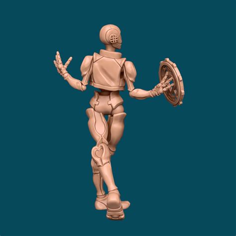 Stl File A Healer Robot Dnd Miniature Presupported 🤖・3d Printable Design To Download・cults