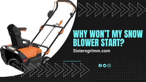 Why Wont My Snow Blower Start • ThreeTwoHome