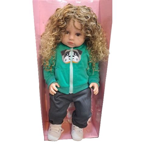 عروسک سیلیکونی دختر بچه همراه با وسایلاسباب بازی