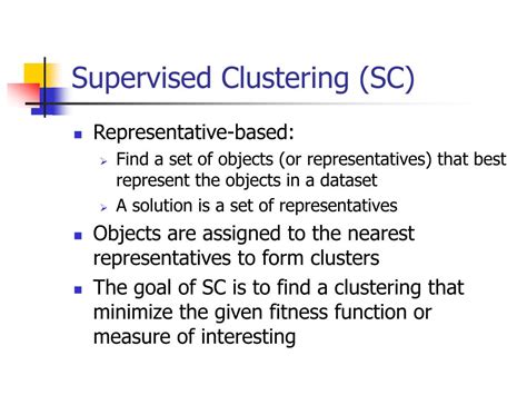 PPT Region Discovery Using Supervised Clustering Algorithms PowerPoint Presentation ID 4720967
