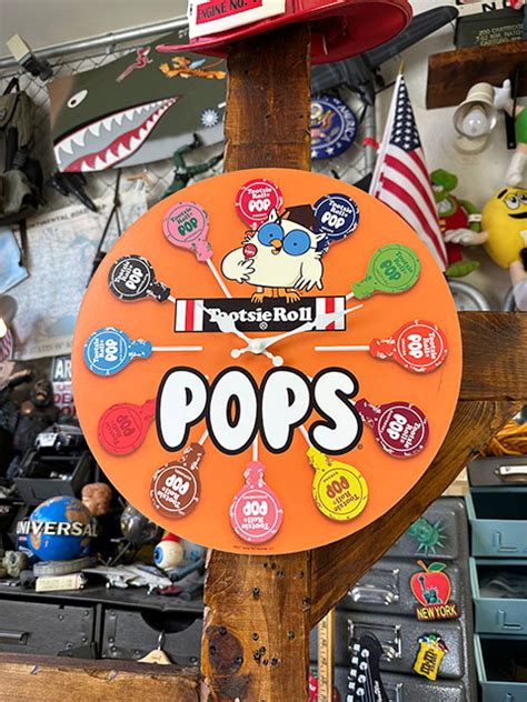 トッツィロール Mdfウォールクロック （ミスターオウル）の通販・販売 アメリカ雑貨のテーマパーク！キャンディタワー