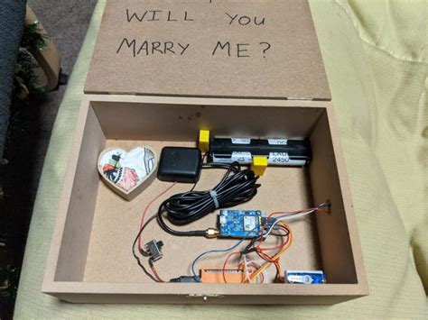 Arduino Powered Puzzle Boxes Help Pop The Question Arduino Blog