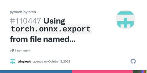 Using `torch Onnx Export` From File Named `onnx Py` Results In Cryptic