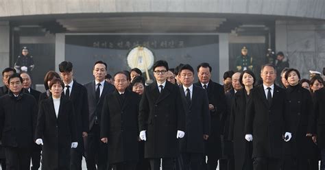 한동훈 현충원 참배동료 시민과 대한민국 미래 만들겠다