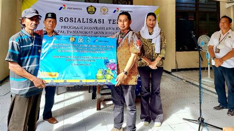 Dirjen Migas Dan Pertamina Berikan 905 Paket Konversi Lpg Ke Nelayan