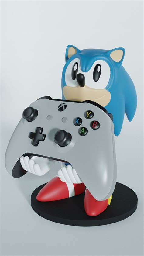 Free Stl File Sonic Controller Stand 🎮・model To Download And 3d Print
