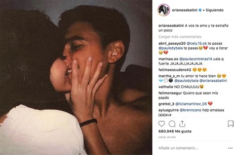 Oriana Sabatini se mostró apasionada junto a Paulo Dybala y luego subió