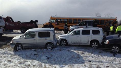 I 69 Back Open After Massive 20 Vehicle Pile Up Wish Tv