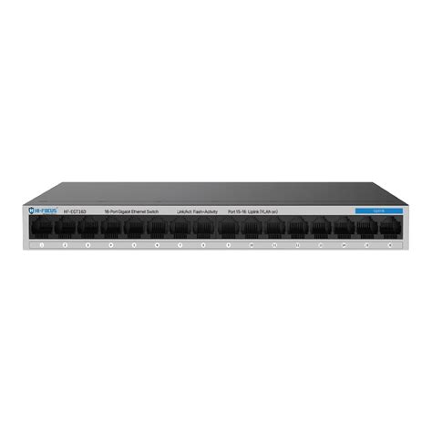 16 Port Gigabit Ethernet Switch Hifocus