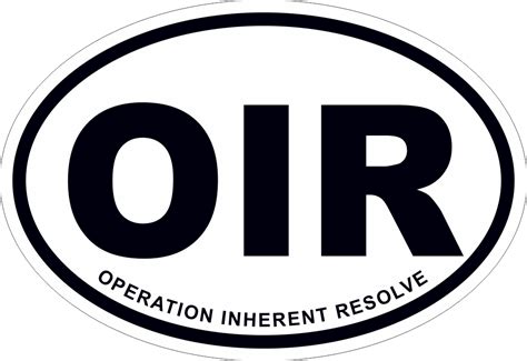Operation Inherent Resolve Decal Military Graphics