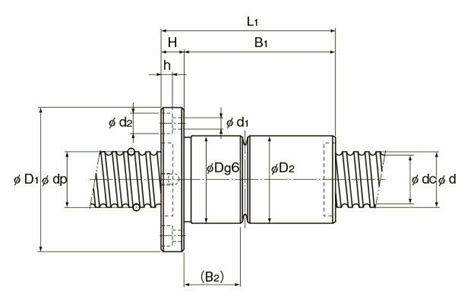 Model Jpf｜ball Screw｜product Information｜thk Official Web Site Singapore
