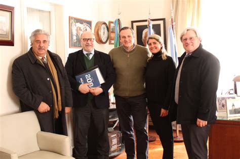 El Intendente recibió al ex Presidente del Consejo de la Magistratura