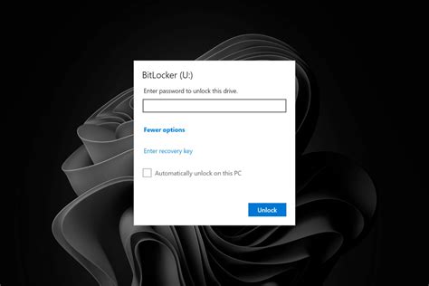 Cómo Habilitar O Deshabilitar El Desbloqueo Automático De Bitlocker En