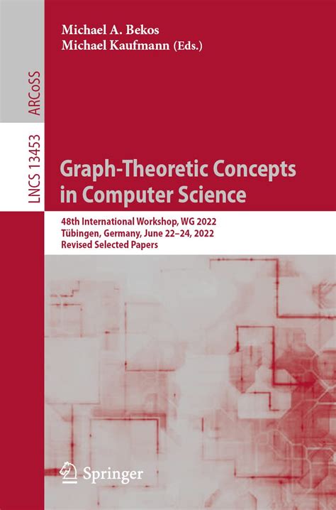 Buy Graph Theoretic Concepts In Computer Science 48th International