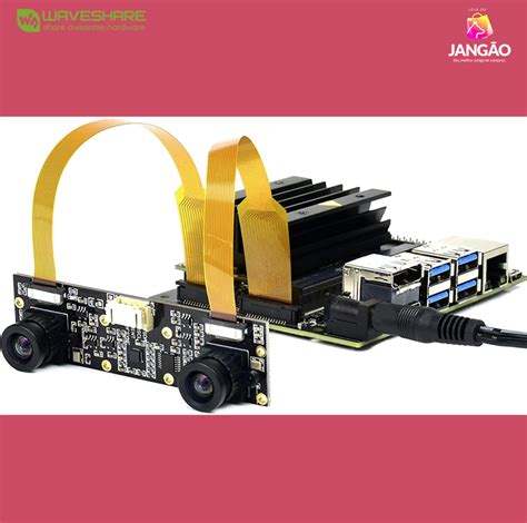 nvidia jetson nano developer kit b01 waveshare binocular camera depth