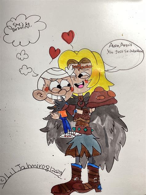 Lincoln Loud Meets Sasha Waybright Version 2 By Liljahmir08 On Deviantart