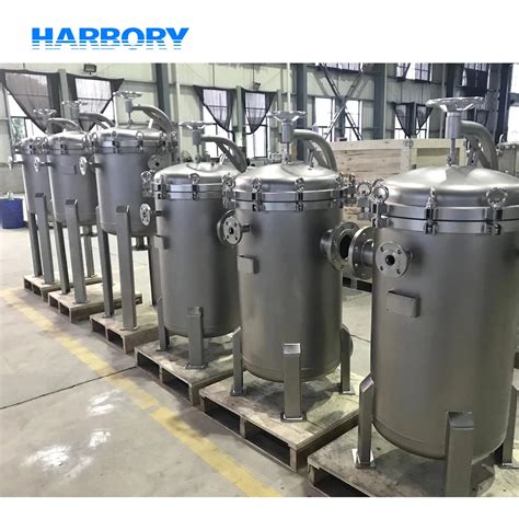 Ss Housing Water Filter 20 Inch Bag Filter Housing Stainless Steel 10