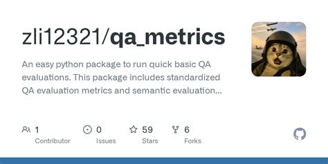 Github Zli12321qametrics An Easy Python Package To Run Quick Basic