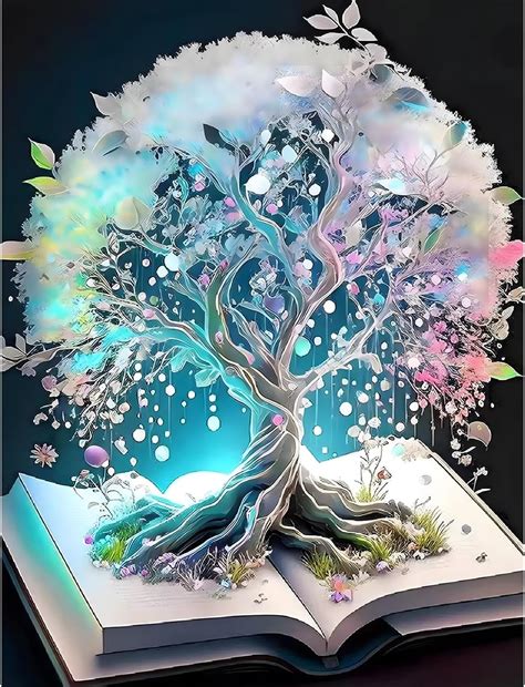 DPHERO DIY Baum des Lebens Diamant Painting Bilder für Erwachsene