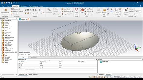 D Parabolic Antenna Simulator