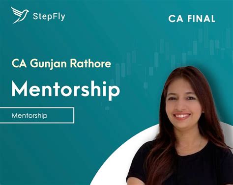 Ca Gunjan Rathore No Linkedin Ca Mentorship Mentorshipprogram