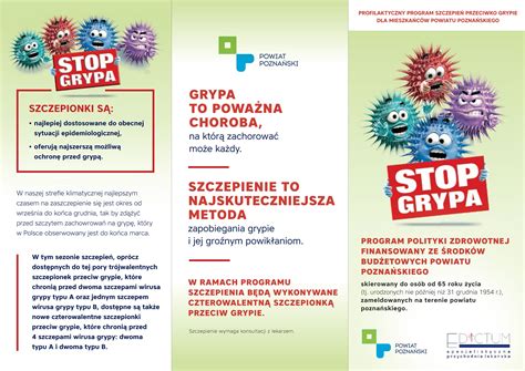 Profilaktyczny program szczepień przeciwko grypie dla mieszkańców powiatu poznańskiego