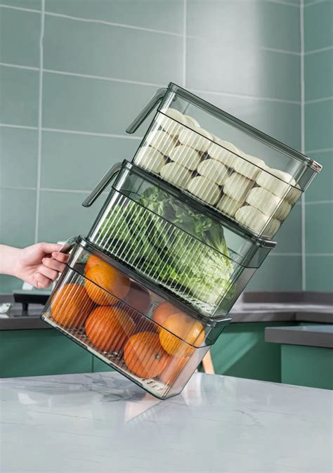 Inttox Grande Boîte de Rangement Alimentaire