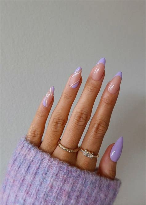 11 Cute Acrylic Nail Designs For Summer 2022 In 2022 Lilac Nails