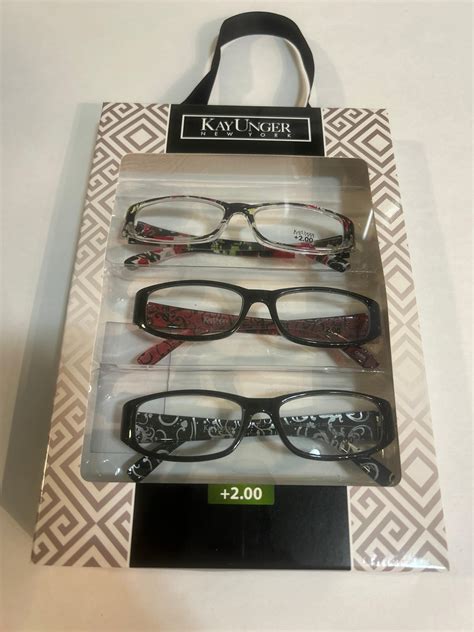 Kay Unger Black Vintage Eyewear Mercari