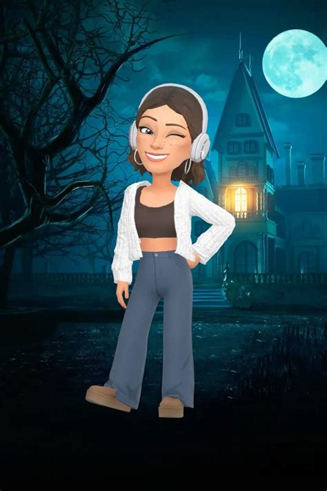 Halloween Bitmoji Outfit 2024 Cozy Cute Aesthetic Fall Autumn Cute Snapchat Bitmoji Ideas
