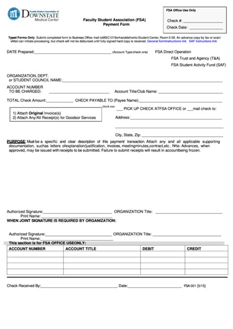 36 Fsa Forms And Templates Free To Download In Pdf