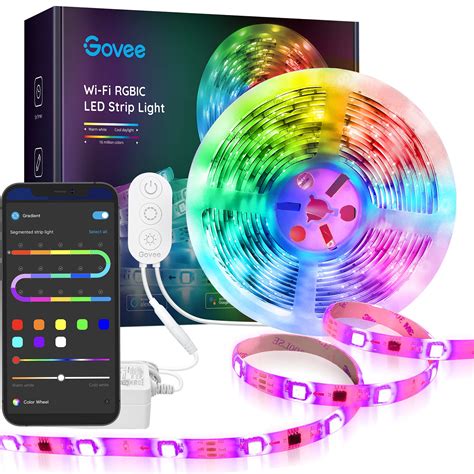 Buy Govee Ft Rgbic Led Strip Lights Wifi Color Changing Led Lights