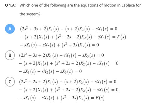 Solved Represent The System Shown In The Figure Below In