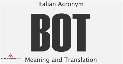 What Does Bot Stand For Exploring The Meaning Behind Bot Acronyms