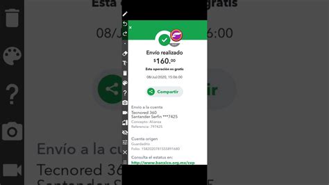 Comprobante De Transferencia SIN CLAVE DE RASTREO YouTube