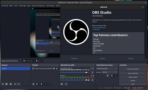 OBS Studio 30 Mejora La Interfaz Y El Soporte De FFmpeg E Incluye Intel