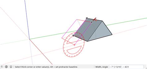 기본 도형 그리기 SketchUp Help