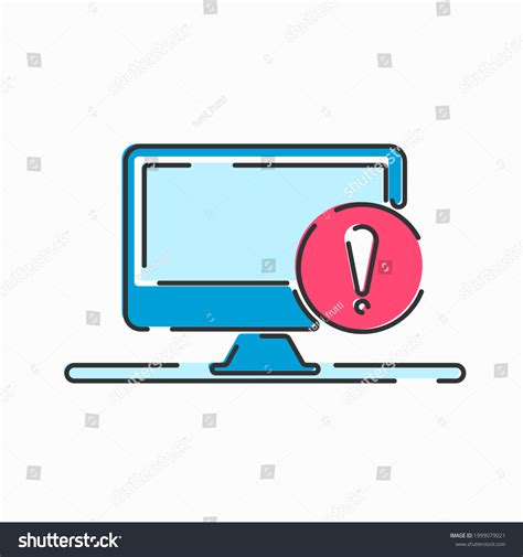 Attention Warning Attacker Alert Sign Exclamation Stock Illustration