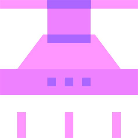 Extraction Hood Basic Sheer Flat Icon