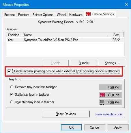 How To Disable Touchpad When Mouse Is Connected On Windows Windows Central