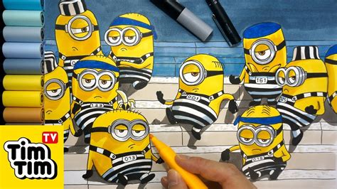 Minion Tim Drawing Mega Minionsgallery Despicable Me Wiki Fandom