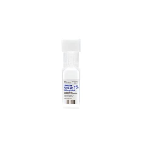 Lidocaine Hcl Injection 1 Plain Polyamp No Preservative Simpli Buy Simplibuy