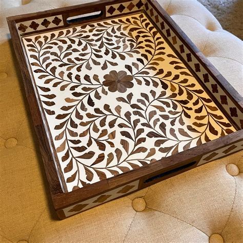 Hand Crafted Solid Wood Display Bookcase With Four Shelves Hand Carved