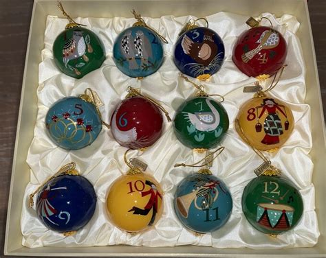 Li Bien 2017 Ornament Set Li Bien 12 Days Of Christmas Etsy