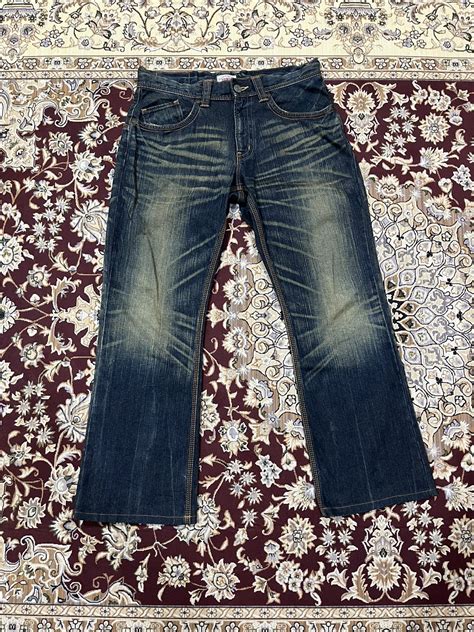 Edwin Edwin Exclusive Vintage Cinch Back Flare Bootcut Denim Grailed