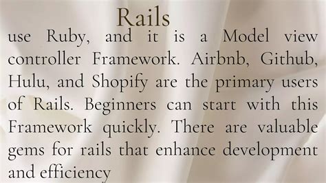 Frameworks For Web Development Pdf