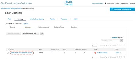 在nexus平台上使用策略配置智能许可 Cisco