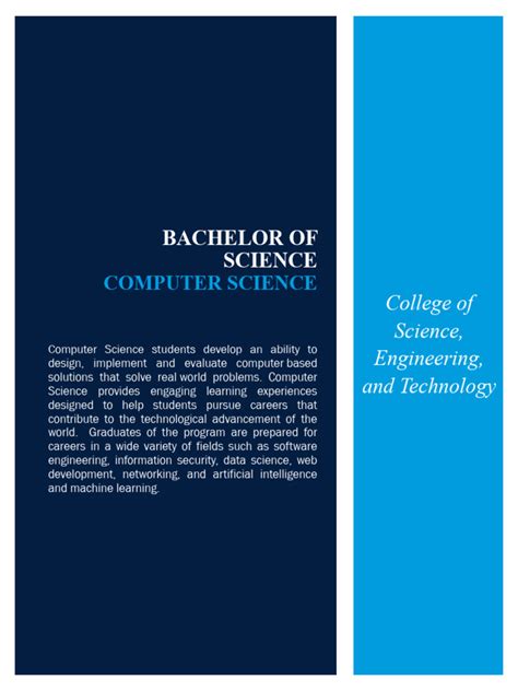 Computer Science 2022 Pdf Course Credit Science