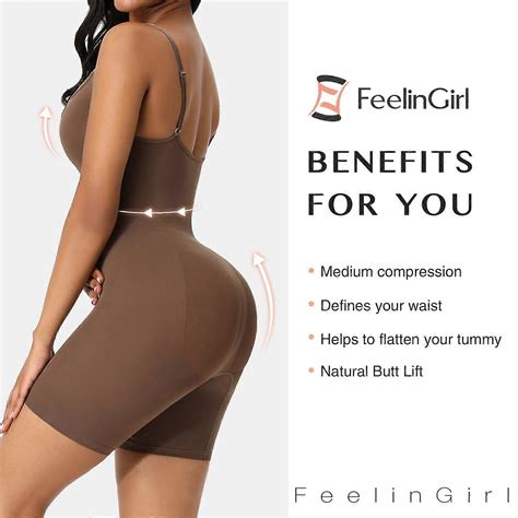 Comfortable Full Bodysuit For Women Butt Lifter Seamless Shapewear For