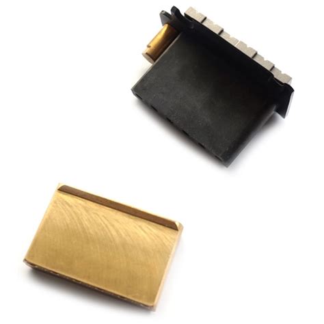 Solid Brass Stratocaster Tremolo Full Block Machined Brass Strat Block